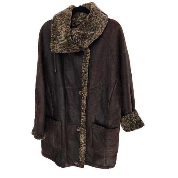 Christ | Jackets & Coats | Christ German Leather Size 47 Brown ...